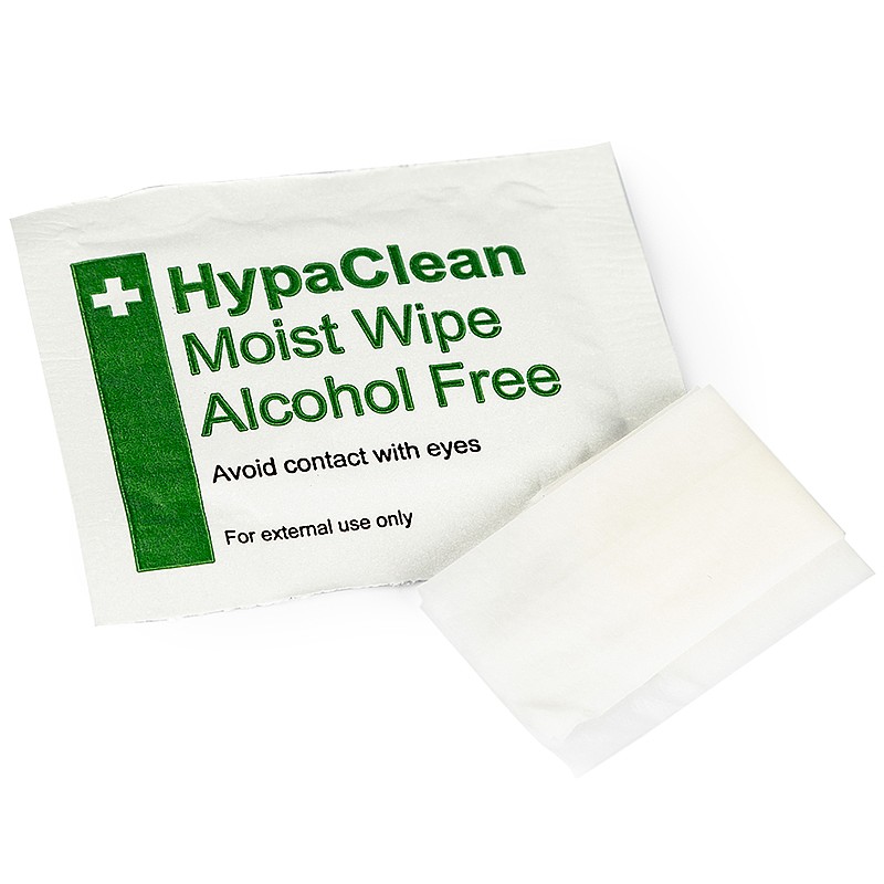 HypaClean Alcohol Free Moist Wipes (100pk) - LabWorld.co.uk